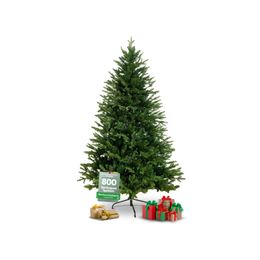 holz4home® Künstlicher Weihnachtsbaum 190 cm inkl. Lichterkette 190 cm