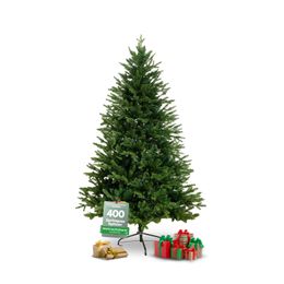 holz4home® Künstlicher Weihnachtsbaum 160 cm inkl. Lichterkette 160 cm