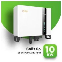 Solis S6-EA3P10KAA-NV-ND-H AC-gekoppelter Batterie-Wechselrichter - 10 kW - Hochvolt