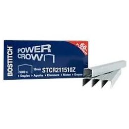 Bostitch Power Crown Heftklammern Nr. 10 STCR211510Z Metall Silber 5000 Heftklammern