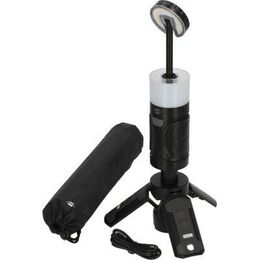 Fa.Brennenstuhl Brennenstuhl LED Stehlampe UL 400 AT, 360&deg; Ausleuchtung, dimmbar, Powerbank, ausfahrbar bis 1,03 m, schwarz, IP44