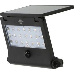 Fa.Brennenstuhl Brennenstuhl Solar LED Strahler SOL 1000 Pad, 1000 Lumen, IP65, Bewegungs- und D&auml;mmerungssensor, 4 Modi, Schwarz