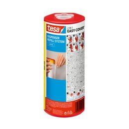 Tesa Easy Cover Leerspender L/XL, Sicherheitsblende, f&uuml;r 1,40 m bzw. 17 m &times; 2,60 m Nachf&uuml;llungen, pr&auml;zise Schnitte