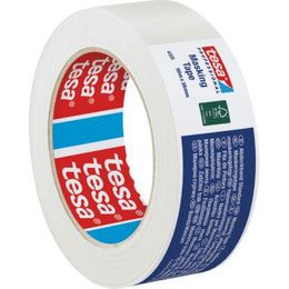 Tesa Tesakrepp 4325 Standard Abdeckband, 50 m &times; 38 mm, f&uuml;r glatte Fl&auml;chen, leicht abl&ouml;sbar