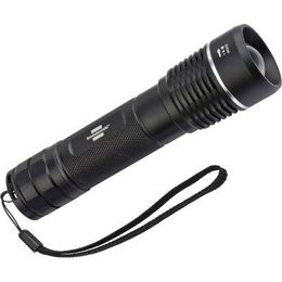 Fa.Brennenstuhl Brennenstuhl LuxPremium TL 1201 AF LED Taschenlampe, 1200 Lumen, stufenloser Fokus, IP67, Aluminium, 155 mm, schwarz