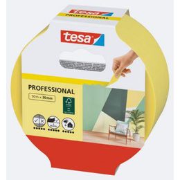 Tesa Malerband Professional, 50 m x 30 mm &ndash; saubere Kanten, r&uuml;ckstandsfrei, einfache Anwendung