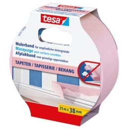 Tesa Professional Sensitive 56260 Malerband, 25 m x 38 mm, rosa, f&uuml;r empfindliche Oberfl&auml;chen, r&uuml;ckstandsfrei