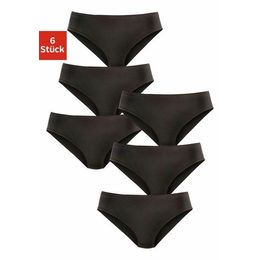 PETITE FLEUR BY LASCANA Jazz-Pants Slips schwarz Gr. 38 f&uuml;r Damen. K&ouml;rpernah. Nachhaltig.