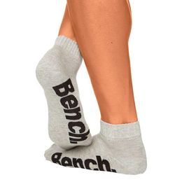 Bench. Kurzsocken 'Damen Herren Socken Kurzschaft mit Komfortbund' mehrfarbig Gr. 39-42 f&uuml;r Damen. Elastisch. Nachhaltig.