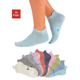 Kangaroos Sneakersocken 'Damen Sneaker Socken, Sportsocken, Sommer Basic' mehrfarbig Gr. 35-38 f&uuml;r Damen. Elastisch. Nachhaltig.
