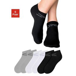 Venice Beach Sneakersocken 'Damen Kinder Sportsocken, Laufsocken, Kurzsocken' mehrfarbig Gr. 31-34 f&uuml;r Damen. Elastisch. Nachhaltig.