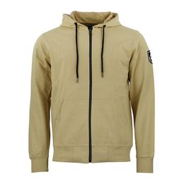 Peak Mountain Sweatjacke "Cage" in Beige - 62% | Gr&ouml;&szlig;e L | Herren-sweatshirts-jacken