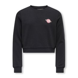 KIDS Only Sweatshirt "Rita" in Schwarz - 32% | Gr&ouml;&szlig;e 146/152 | Kinder-sweatshirts-jacken