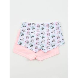 Disney Minnie Mouse 2er-Set: Pantys "Minnie" in Wei&szlig;/ Rosa - 50% | Gr&ouml;&szlig;e 116-128 | Kinder-waesche