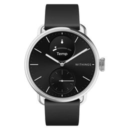 Withings Smartwatch "ScanWatch 2" in Silber/ Schwarz - 10% | Damen-uhren