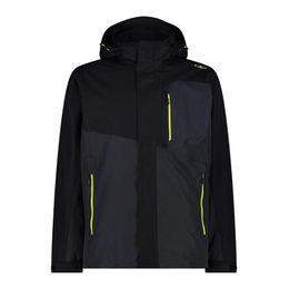 CMP 3in1-Funktionsjacke in Schwarz/ Anthrazit - 63% | Gr&ouml;&szlig;e 58 | Herren-outdoorjacken