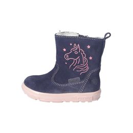 Pepino Leder-Winterstiefel "Cosa-S" in Dunkelblau - 36% | Gr&ouml;&szlig;e 25 | Baby-stiefel-boots