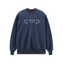CMP Fleece-Sweatshirt in Dunkelblau - 37% | Gr&ouml;&szlig;e L | Herren-plussize