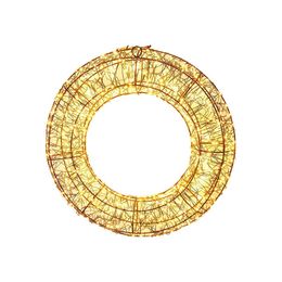 WellHome LED-Dekoanh&auml;nger in Gold - &Oslash; 38 cm - 18% | Wohndekoration