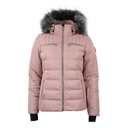 Peak Mountain Ski-/ Snowboardjacke "Asalpo" in Rosa - 65% | Gr&ouml;&szlig;e L | Damen-outdoorjacken