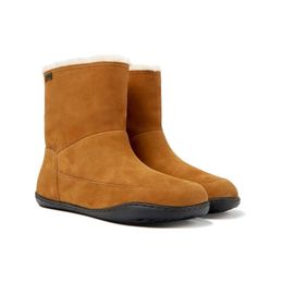 Camper Leder-Winterboots in Hellbraun - 60% | Gr&ouml;&szlig;e 38 | Damen-stiefel