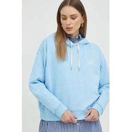 Lee Hoodie in Hellblau - 62% | Gr&ouml;&szlig;e S | Damen-sweatshirts-jacken
