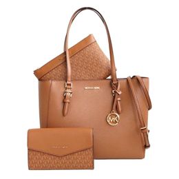 Michael Kors Leder-Schultertasche in Camel - (B)39 x (H)27 x (T)13 cm - 41% | Damen-taschen