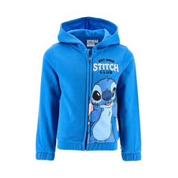 Lilo and Stitch Lilo & Stitch Sweatjacke "Lilo & Stitch" in Blau - 70% | Gr&ouml;&szlig;e 116 | Kinder-sweatshirts-jacken