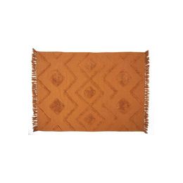 Ethnical Life Baumwoll-Teppich in Terrakotta - (L)170 x (B)120 cm - 33% |