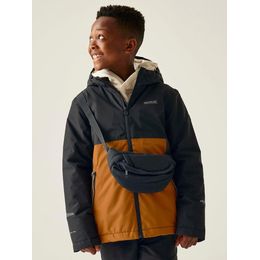 Regatta Funktionsjacke "Hillain" in Schwarz - 62% | Gr&ouml;&szlig;e 140 | Kinderjacken