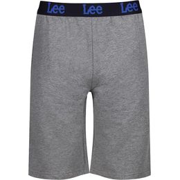 LEE Underwear Pyjama-Shorts "White River" in Hellgrau - 67% | Größe L | Herren-waesche