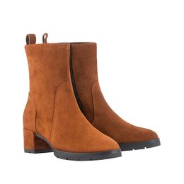 H&ouml;gl H&ouml;gl Leder-Stiefeletten "Diana" in Hellbraun - 43% | Gr&ouml;&szlig;e 37,5 | Stiefeletten