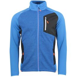 Peak Mountain Fleecejacke "Cerin" in Blau - 65% | Gr&ouml;&szlig;e L | Herren-pullover-sport