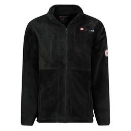 Canadian Peak Fleecejacke "Uploadeak" in Schwarz - 75% | Gr&ouml;&szlig;e L | Herren-pullover-sport