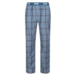 LEE Underwear Pyjama-Hose "Pecos" in Blau - 64% | Größe M | Herren-waesche