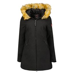 Geographical Norway Parka "Adelaide" in Schwarz - 83% | Gr&ouml;&szlig;e L | Damenjacken