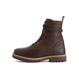 TRAVELIN' Leder-Boots "Kongsmark" in Braun - 71% | Gr&ouml;&szlig;e 36 | Damen-stiefel