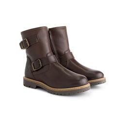 TRAVELIN' Leder-Boots "Skellerup" in Braun - 65% | Gr&ouml;&szlig;e 36 | Damen-stiefel