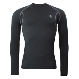 Peak Mountain Funktionslongsleeve "Canjoy" in Schwarz - 65% | Gr&ouml;&szlig;e M | Herren-sportshirts