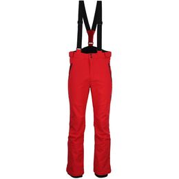 Peak Mountain Ski-/ Snowboardhose "Ceprim" in Rot - 64% | Gr&ouml;&szlig;e S | Herren-outdoorhosen