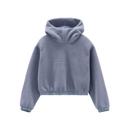 CMP Fleece-Hoodie in Hellblau - 46% | Gr&ouml;&szlig;e M | Damen-sweatshirts-jacken