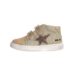Naturino Leder-Sneakers "Pinn" in Gold - 41% | Größe 31 | Babysneakers