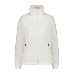 CMP Fleecejacke in Wei&szlig; - 48% | Gr&ouml;&szlig;e 46 | Damenjacken