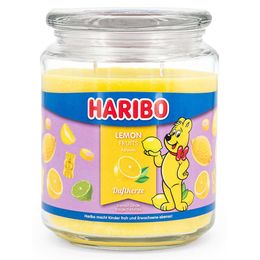 Haribo Duftkerze "Haribo Lemon Fruits" in Gelb - 510 g - 12% | Kerzen-vasen