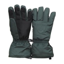 Peak Mountain Ski-/ Snowboardfingerhandschuhe "Monster" in Khaki - 50% | Gr&ouml;&szlig;e M/L | Herren-handschuhe