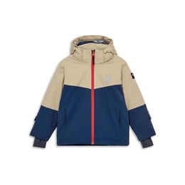 Lego Winterjacke "Jaz 809" in Dunkelblau/ Beige - 47% | Gr&ouml;&szlig;e 134 | Kinderjacken