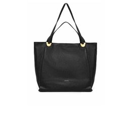 Coccinelle Leder-Schultertasche in Schwarz - (B)45 x (H)37 x (T)23 cm - 32% | Damen-taschen