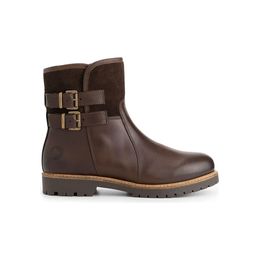 TRAVELIN' Leder-Boots "Elva" in Braun - 55% | Größe 36 | Damen-stiefel