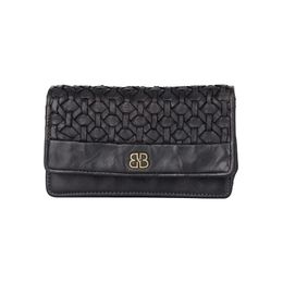 Bellicci Leder-Geldbörse "Perla" in Schwarz - (B)17,5 x (H)10 x (T)3 cm - 39% | Portemonnaies-etuis