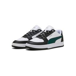 Puma Sneakers "Caven 2.0" in Wei&szlig;/ Schwarz/ Gr&uuml;n - 43% | Gr&ouml;&szlig;e 42,5 | Damen-schnuerschuhe